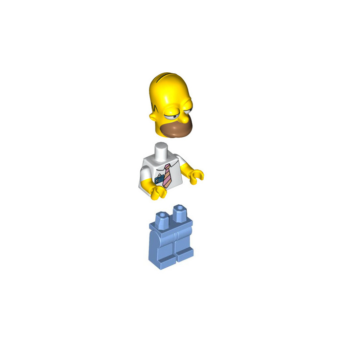 LEGO Homer Simpson Minifigure | budgetbricks-lossestenen